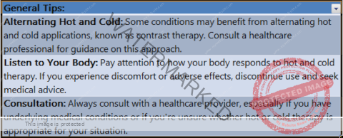 HOT AND COLD APPLICATION - Canestar Medical & Nursing Education Hub Hot ...